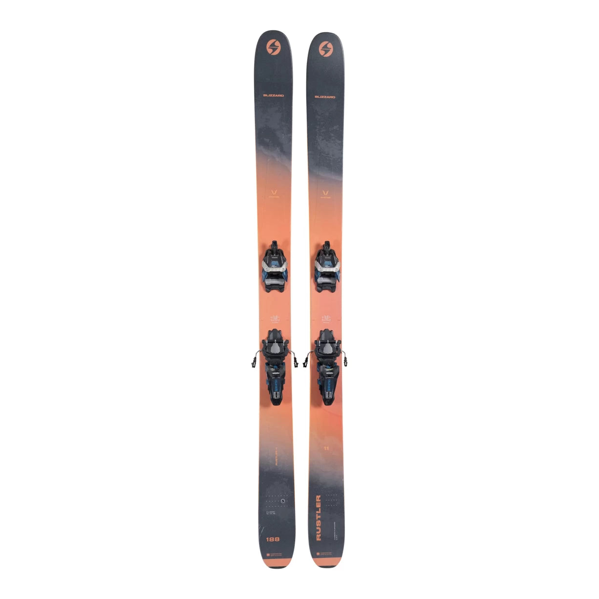 Blizzard Rustler 11 Skis with Marker Duke PT Bindings - Everything from ...