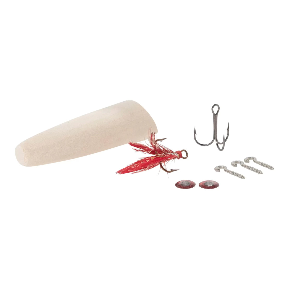 LureParts 3in Wood Popper Blank Kit – Geartrade.com