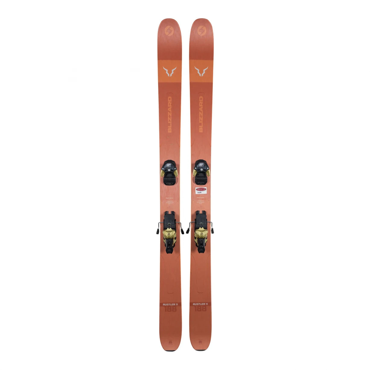 Blizzard Rustler 11 Skis 2020 W/ Salomon Warden 13 Bindings ...