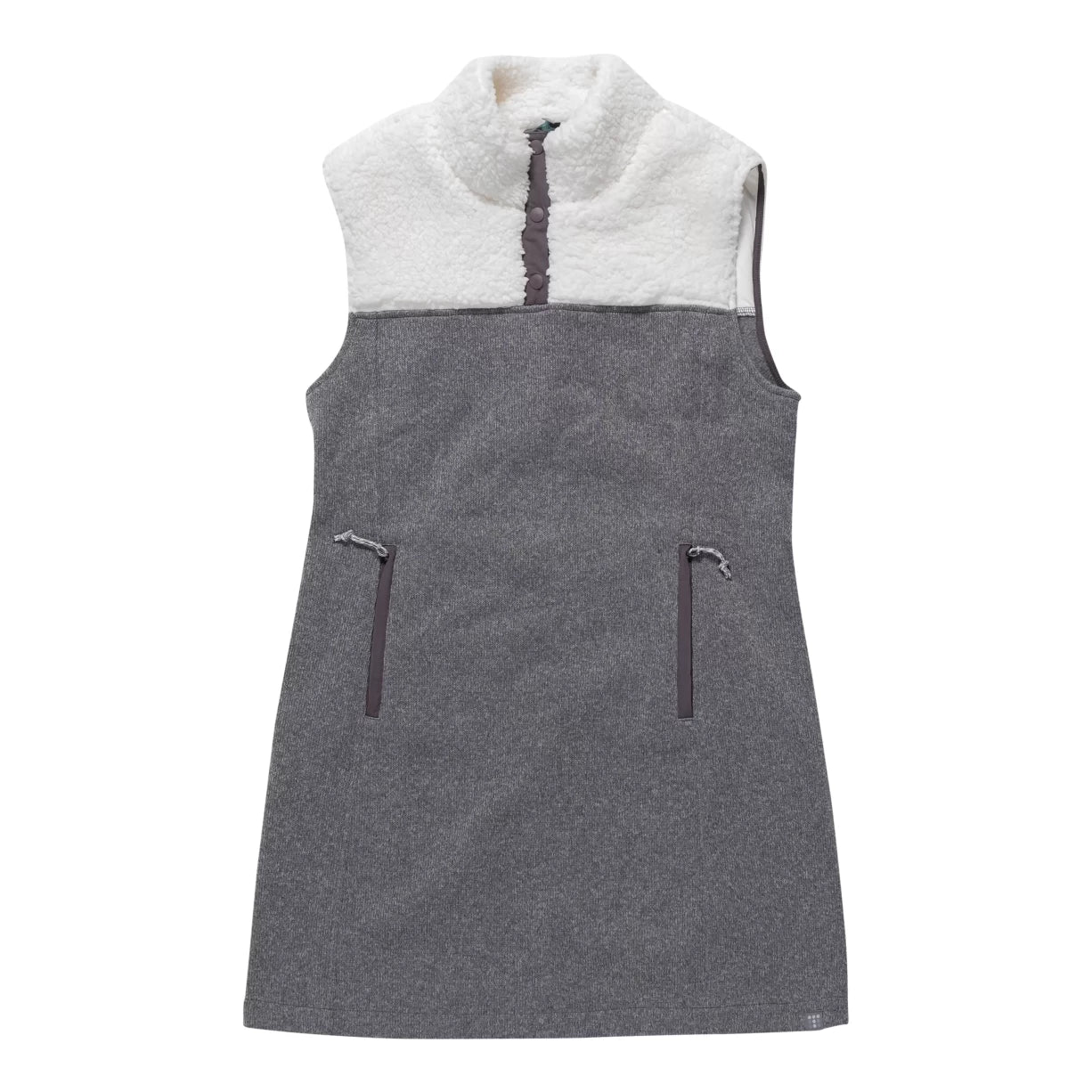TITLE NINE Callitrix Fleece Vest Dress - Women's - Casual Dresses ...