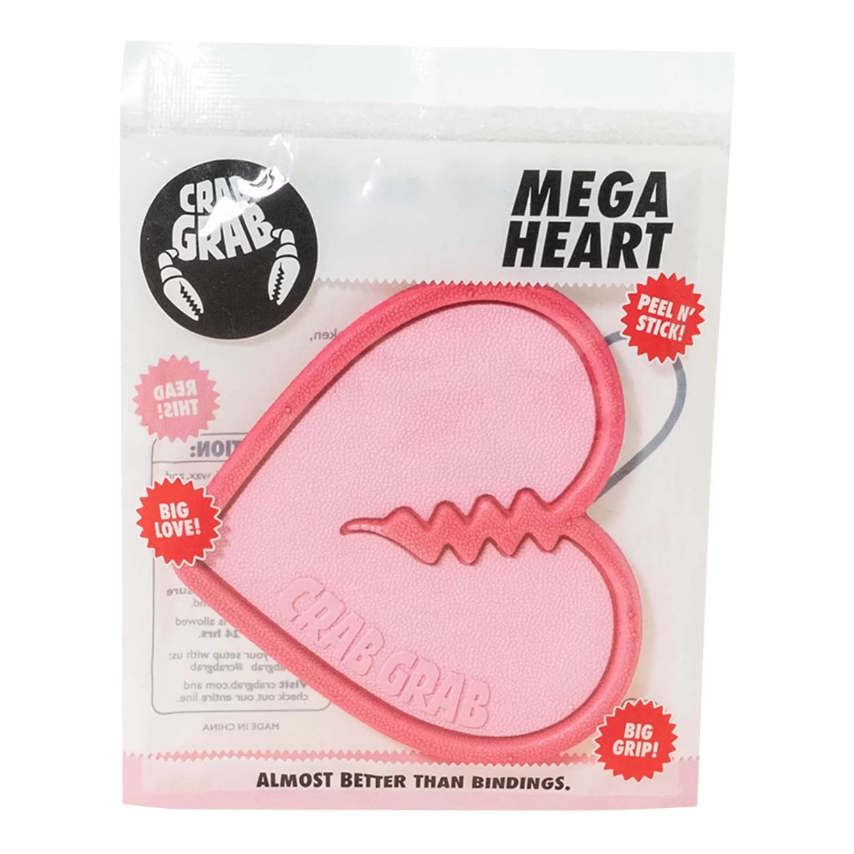 Crab Grab Crab Grab Mega Heart Stomp Pad - Everything from Geartrade ...