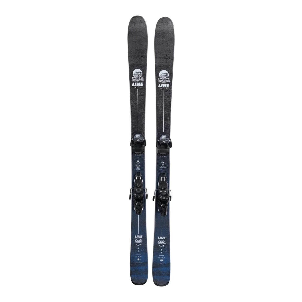 Line Skis Sick Day 88 Skis 2020 w/ Salomon Warden 11 MNC Bindings ...