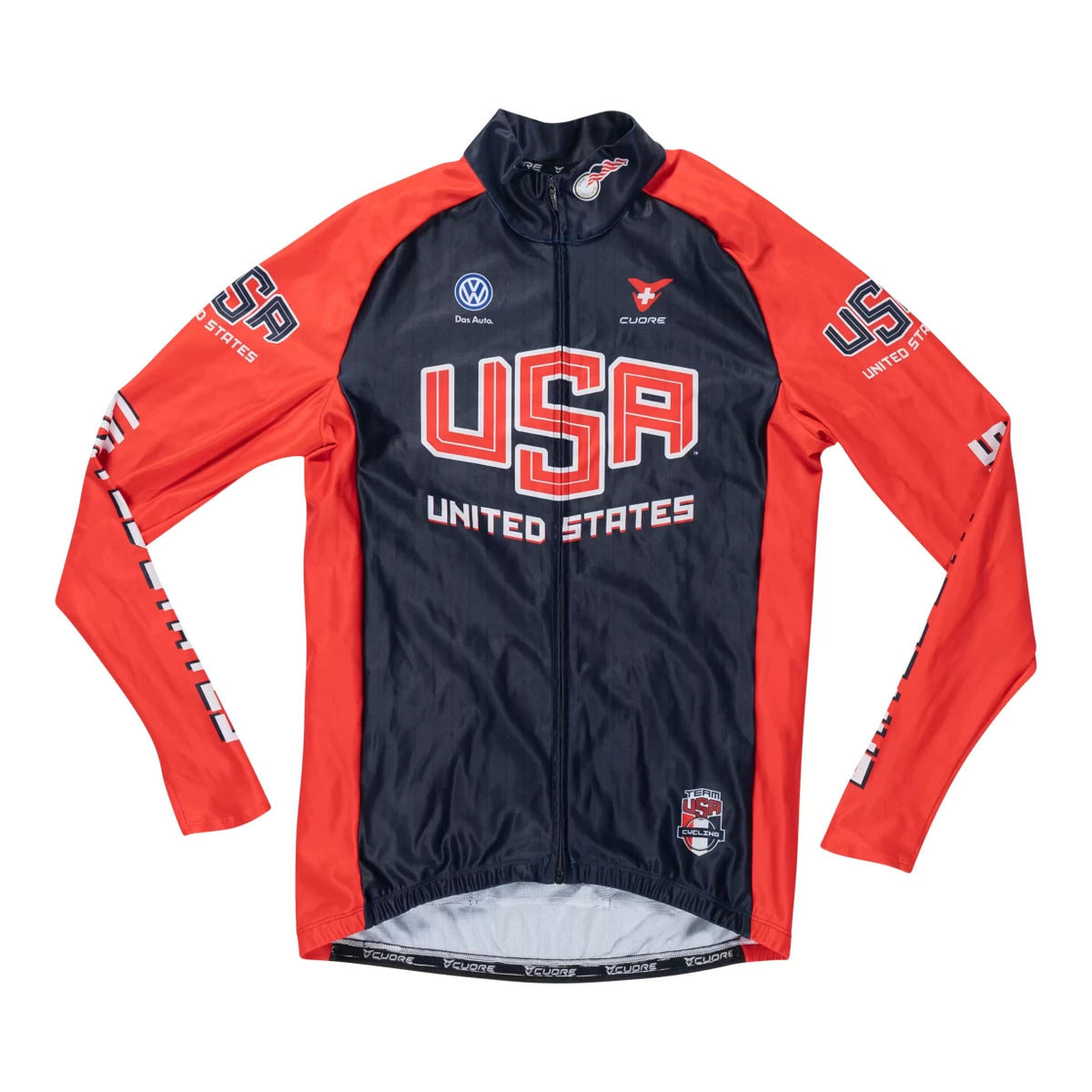 Cuore Team USA Long Sleeve Thermal Jersey - Men's – Geartrade.com