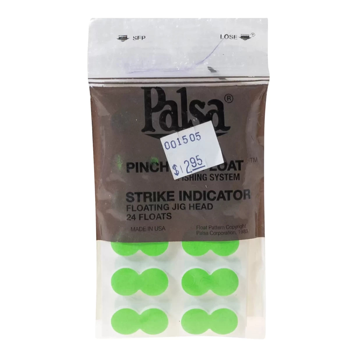 Palsa Strike Indicator Pinch-on-Floats, 24 Count - 70% Off - Geartrade.com