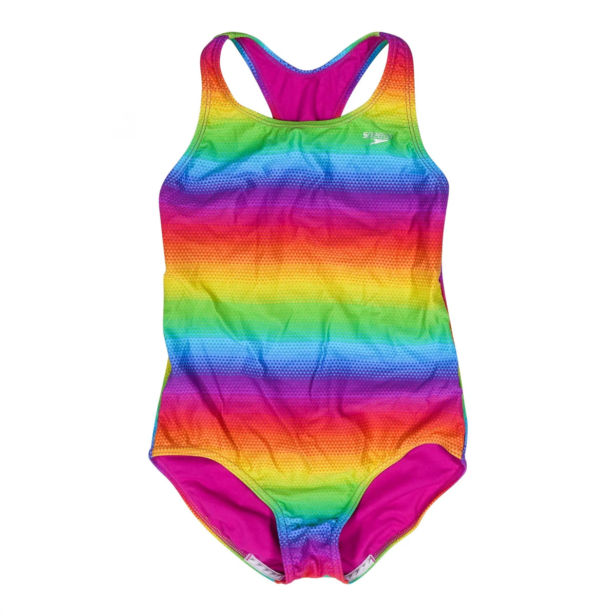 Speedo Triangle Ombre Racerback One Piece Swimsuit - Girls' – Geartrade.com