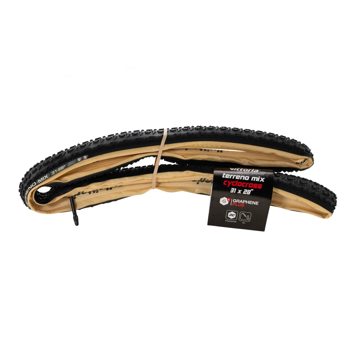 Vittoria Terreno Mix Cyclocross Tubular Tire 31x28" - BIKE - Geartrade.com