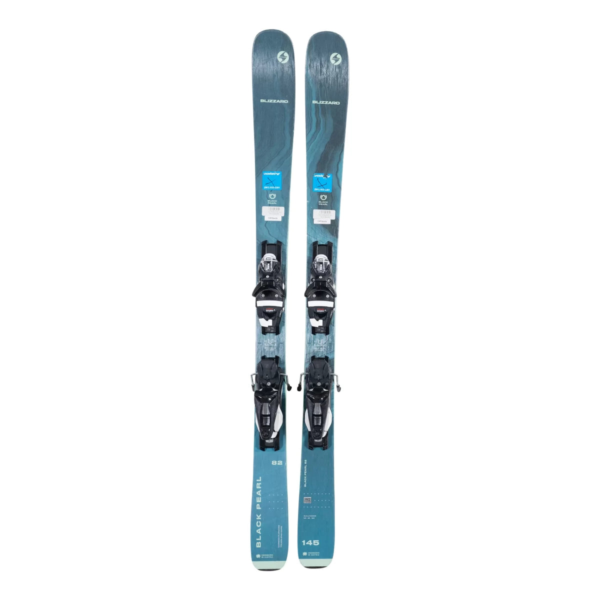 Blizzard Black Pearl 82 Skis - Women's w/ Look NX12 GW Demo Bindings ...