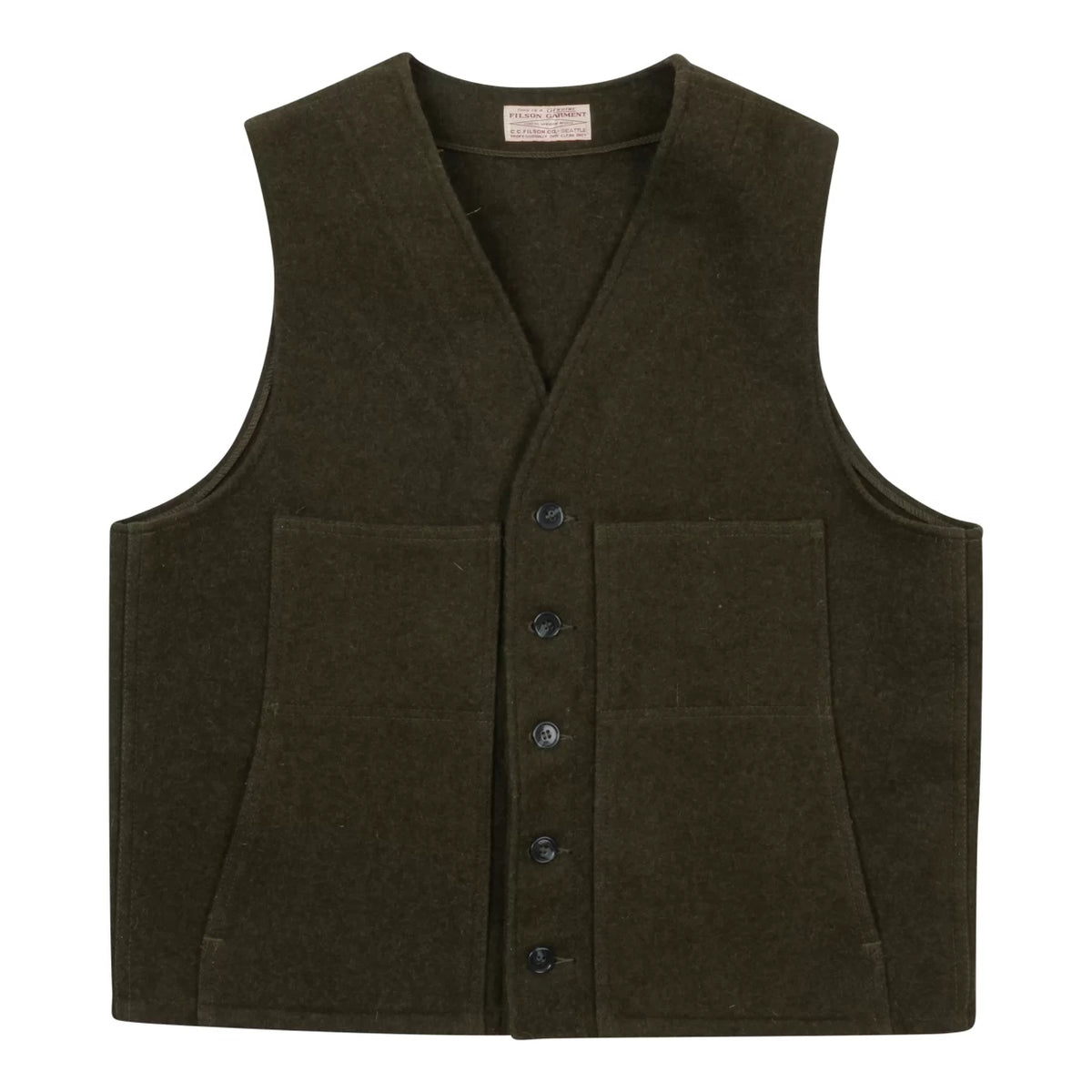 Filson Garment Wool Vest - Men's – Geartrade.com