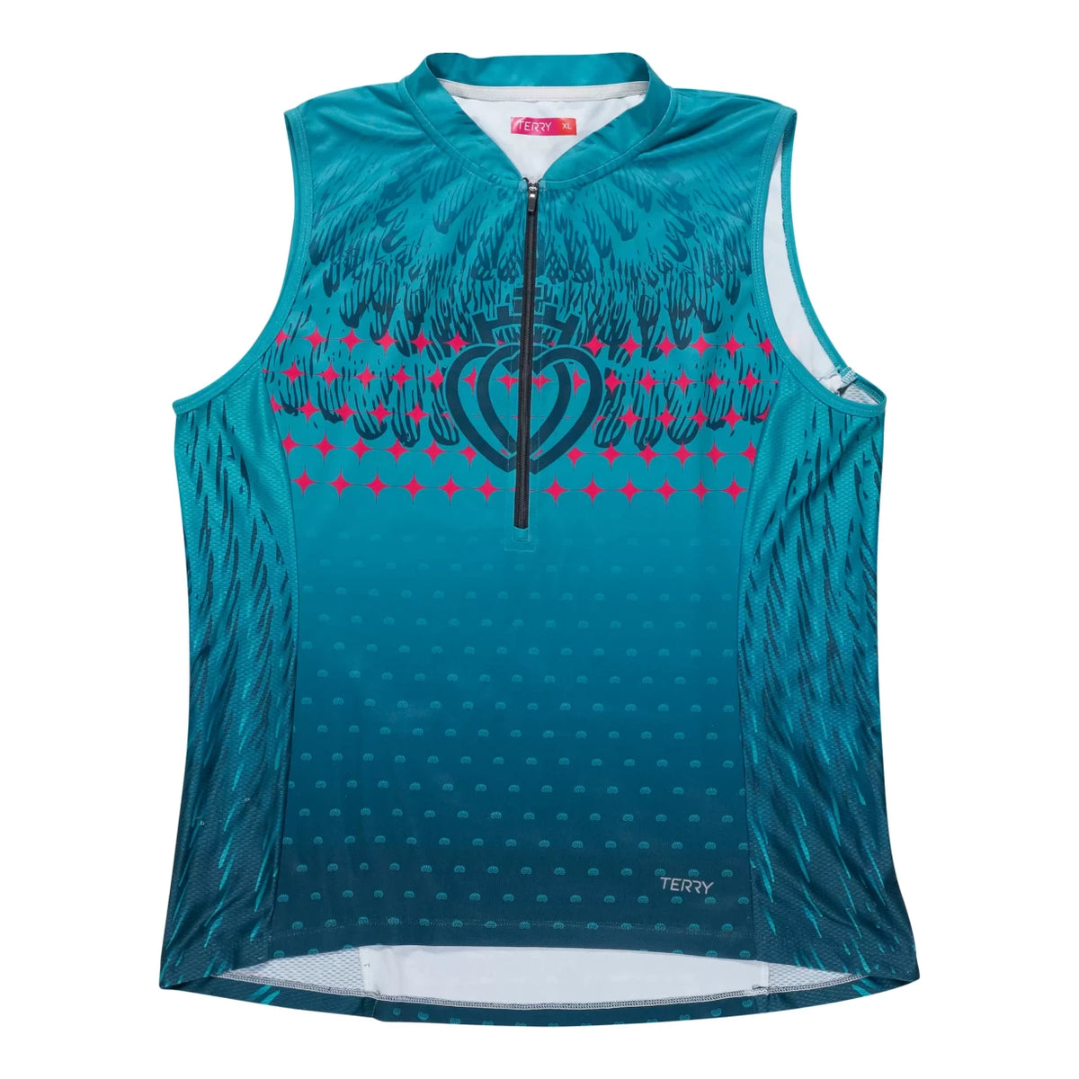 Terry Cycling Breakaway Sleeveless Jersey Teal – Geartrade.com