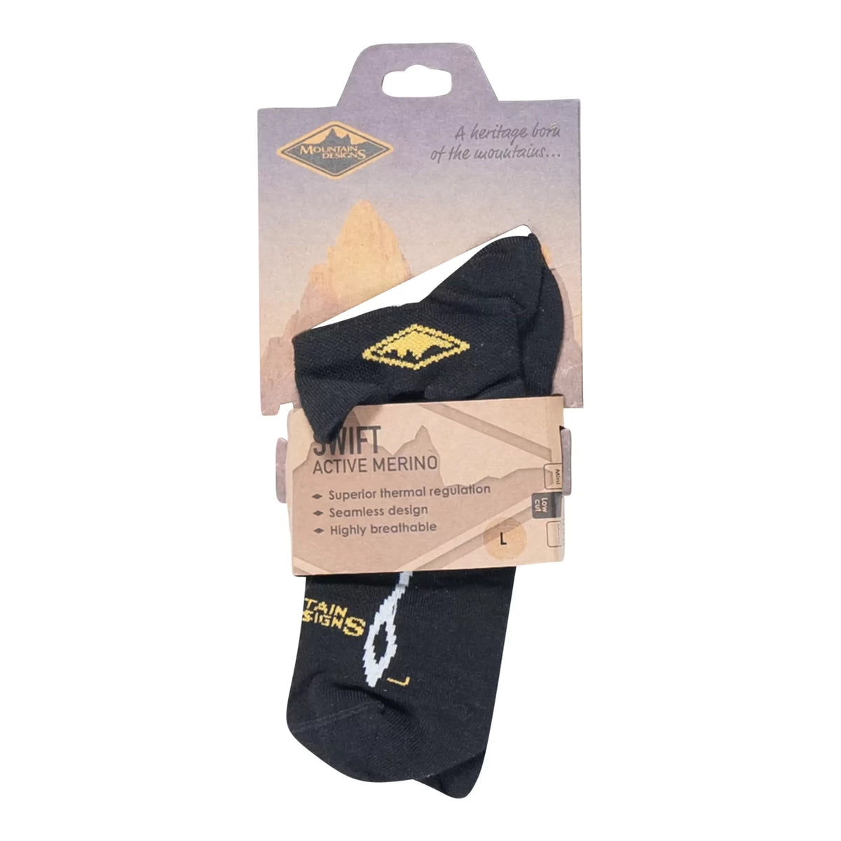 Mountain Designs Swift Active Merino Socks – Geartrade.com