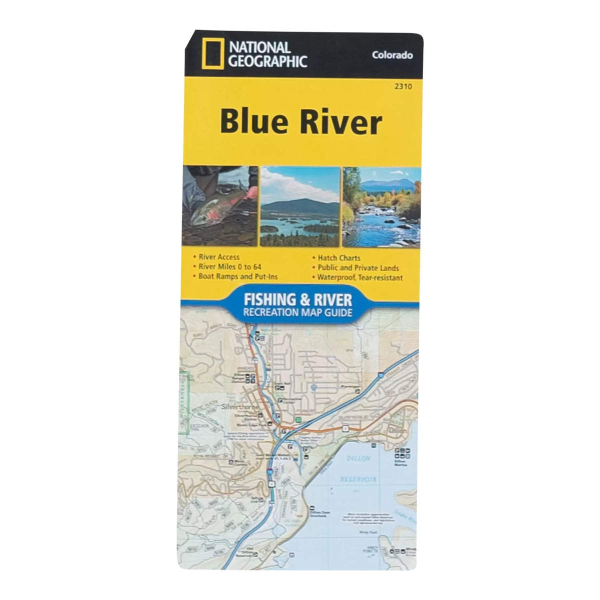 National Geographic Blue River Map – Geartrade.com
