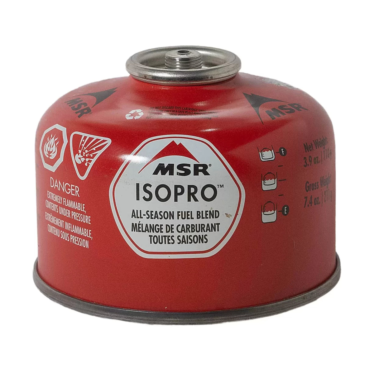 MSR IsoPro Fuel Canister – Geartrade.com