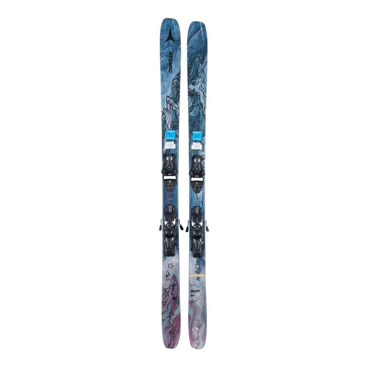 Atomic Bent 90 Skis w/ Atomic Strive 13 GW Demo Bindings – Geartrade.com