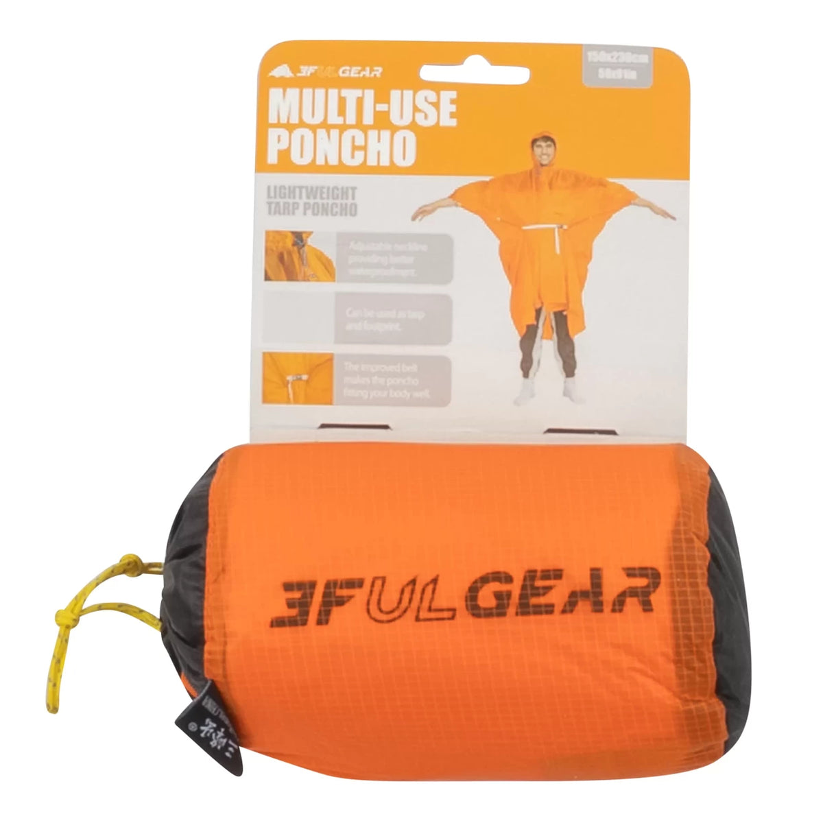 3F UL Gear Multi-Use Poncho – Geartrade.com