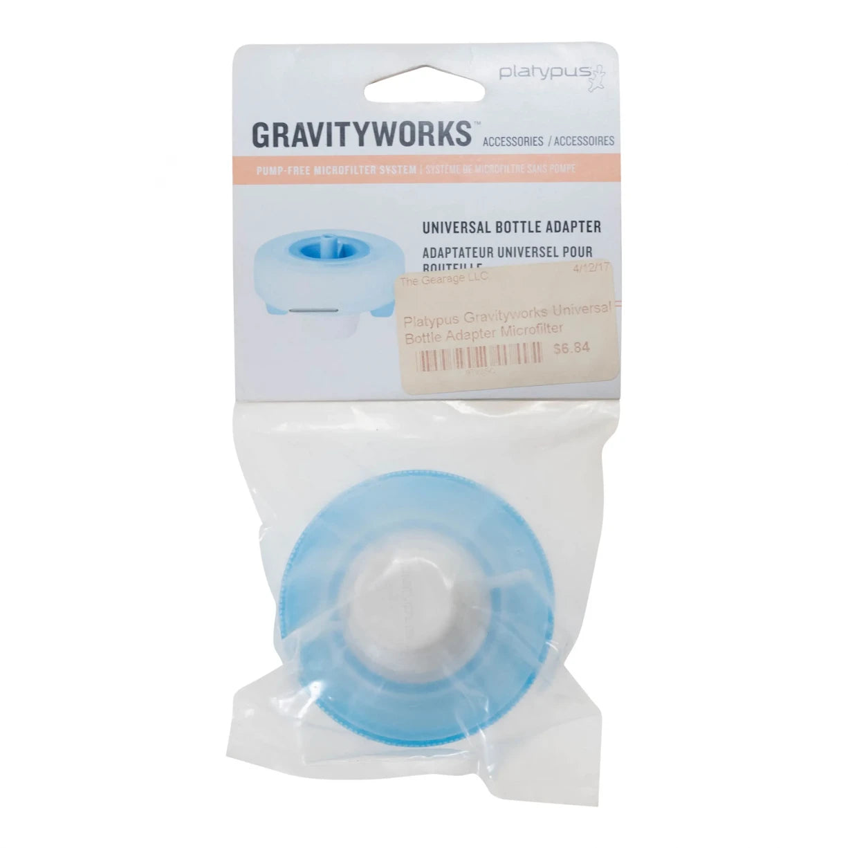 Platypus Gravityworks Universal Bottle Adapter One Size Blue