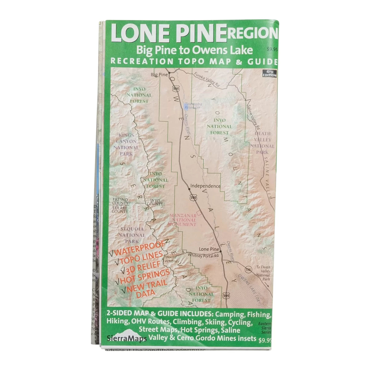 Sierra Maps Lone Pine Region Topo Map and Guide – Geartrade.com