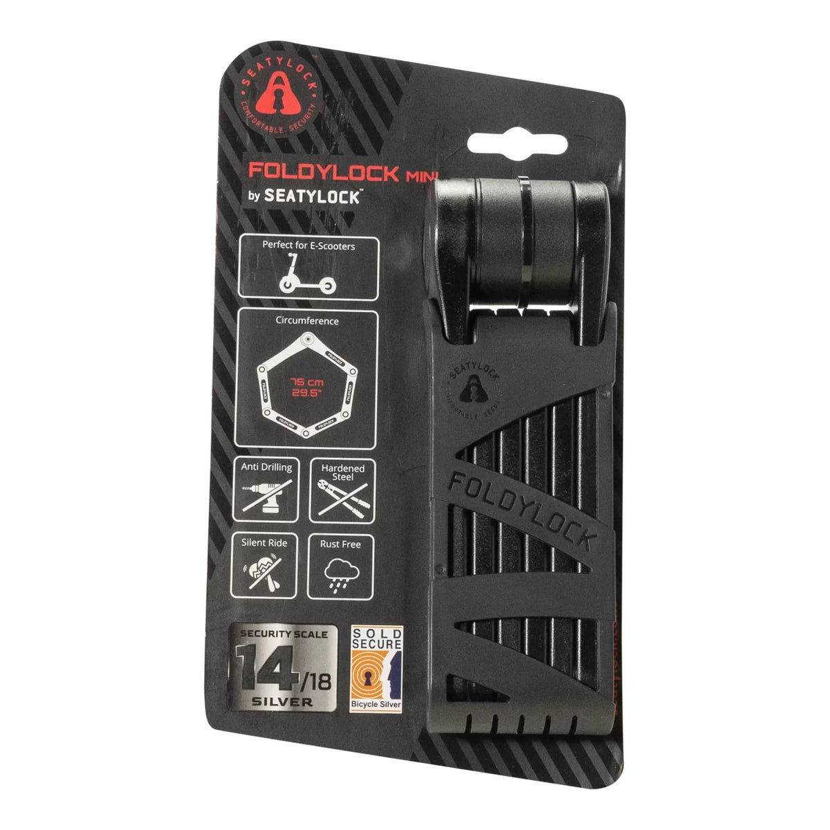 Seatylock Foldylock Mini Bike Lock – Geartrade.com