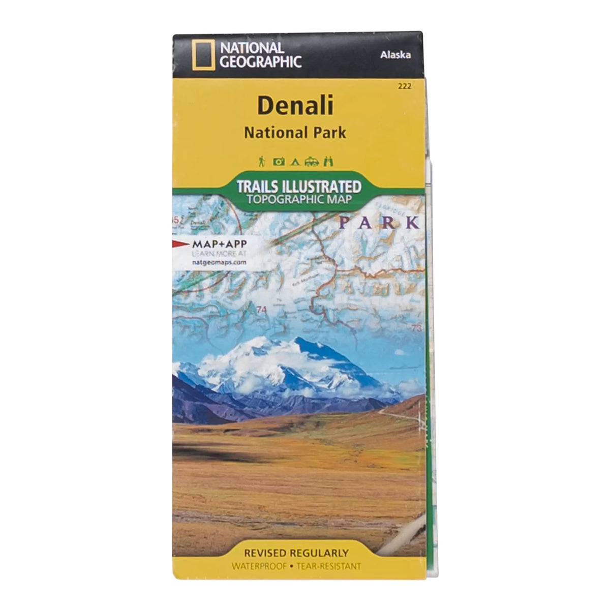 National Geographic Denali National Park and Preserve Map – Geartrade.com