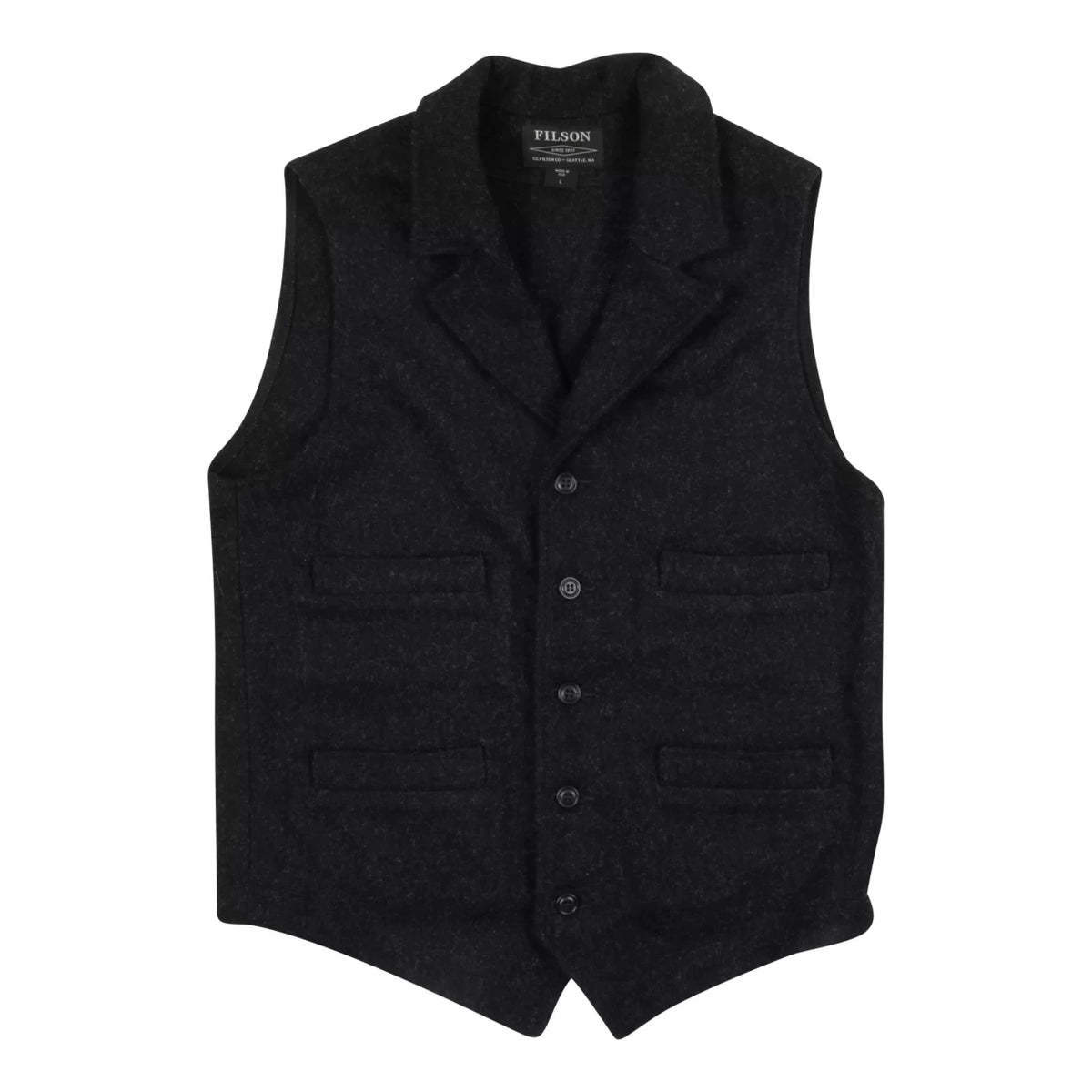 Filson Filson Macknaw Wool Western Vest - Men's – Geartrade.com