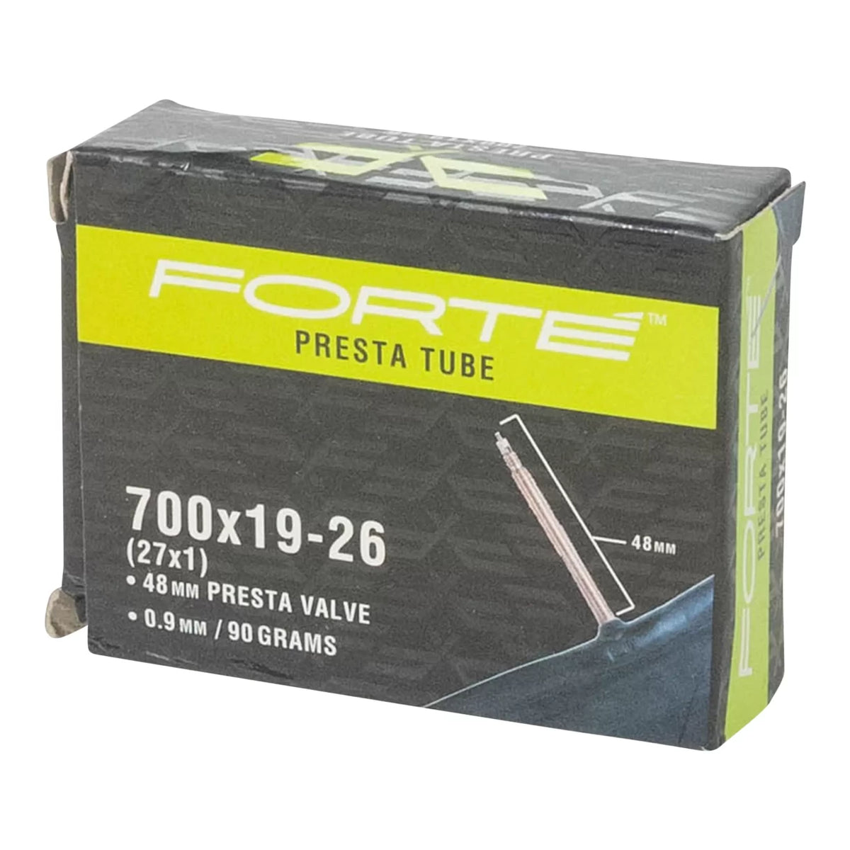 Forte Presta Bike Tube 700 x 19-26c, 48mm Presta – Geartrade.com