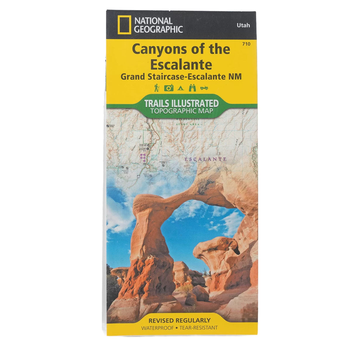 National Geographic Maps Canyons of the Escalante #710 – Geartrade.com