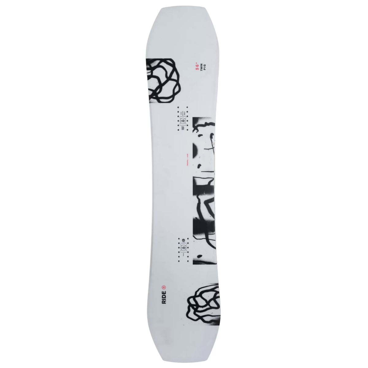 Ride Twinpig Snowboard 2024 - 156cm Wide – Geartrade.com