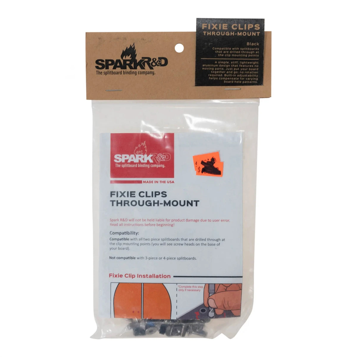 Spark R&D Fixie Clips Through Mount – Geartrade.com