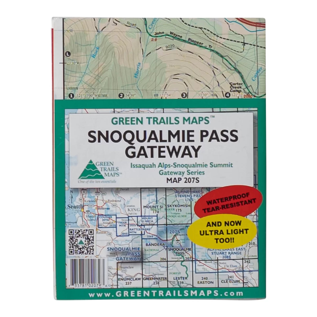Green Trail Maps Snoqualmie Pass Gateway – Geartrade.com