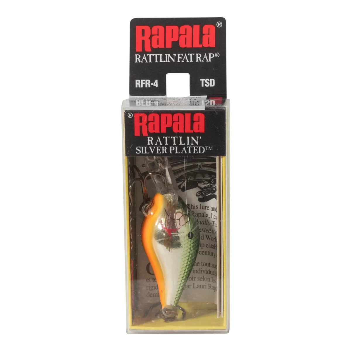 Rapala Rattlin' Fat Rap Fishing Lure - 1-1/2 – Geartrade.com
