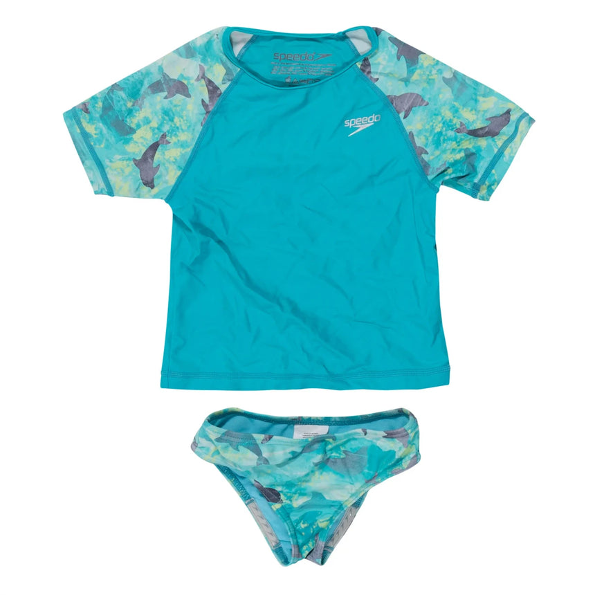 Speedo Swimsuit Rashguard Set - Girls' - 70% Off - Geartrade.com