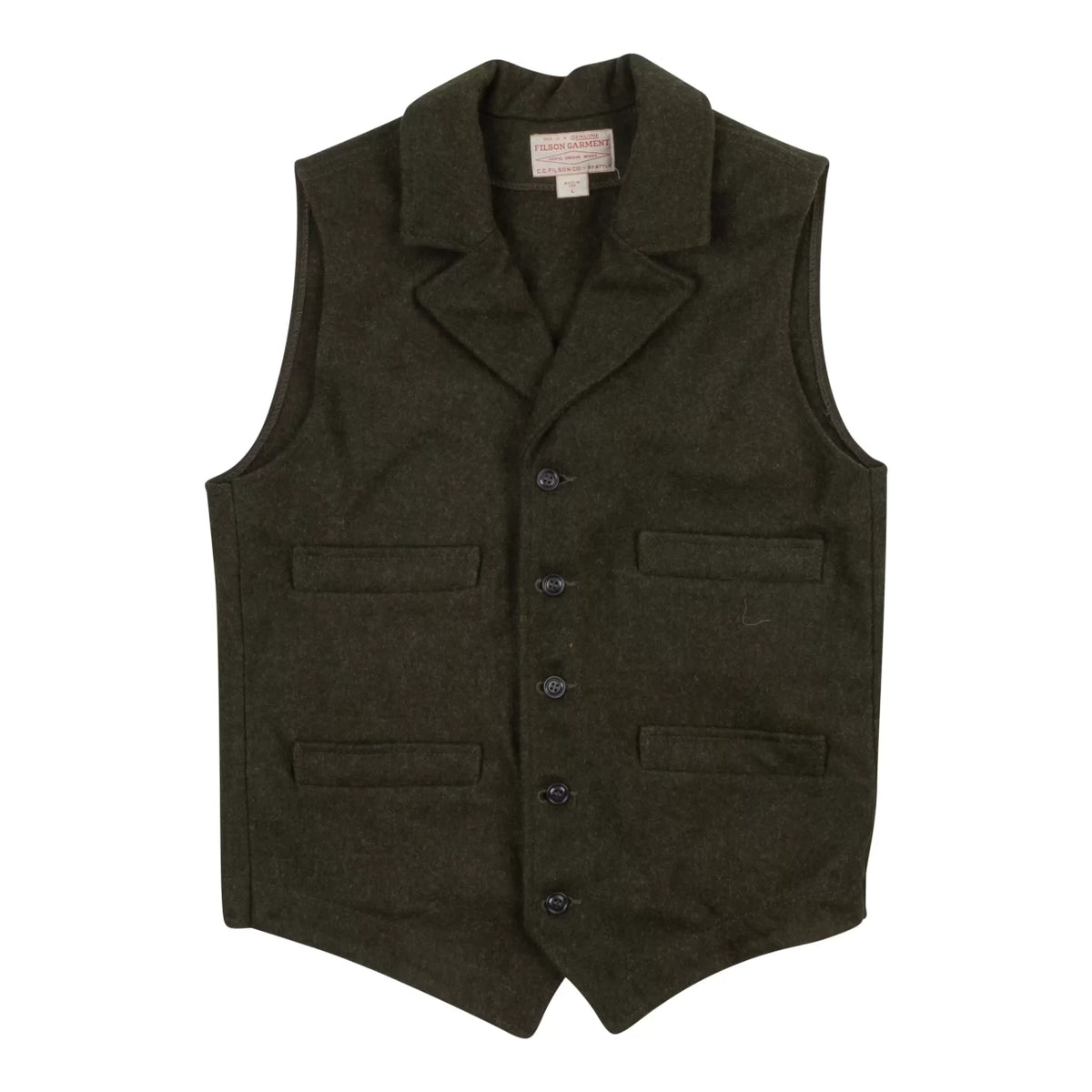 Filson Filson Mackinaw Wool Western Vest- Men's – Geartrade.com