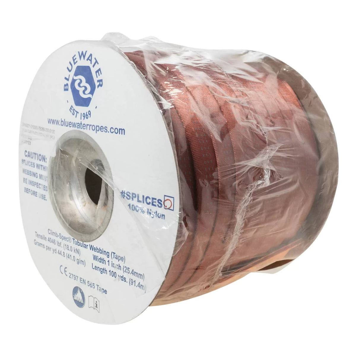 Blue Water Ropes Tubular Climb-Spec Webbing x 100 yds – Geartrade.com