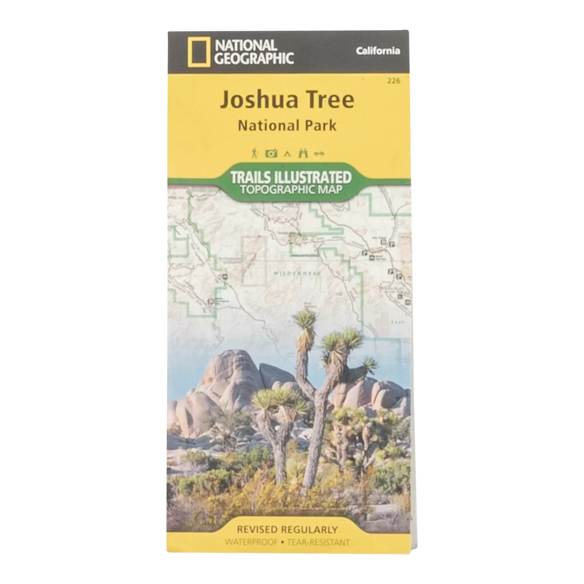 National Geographic Joshua Tree National Park Map 226 – Geartrade.com