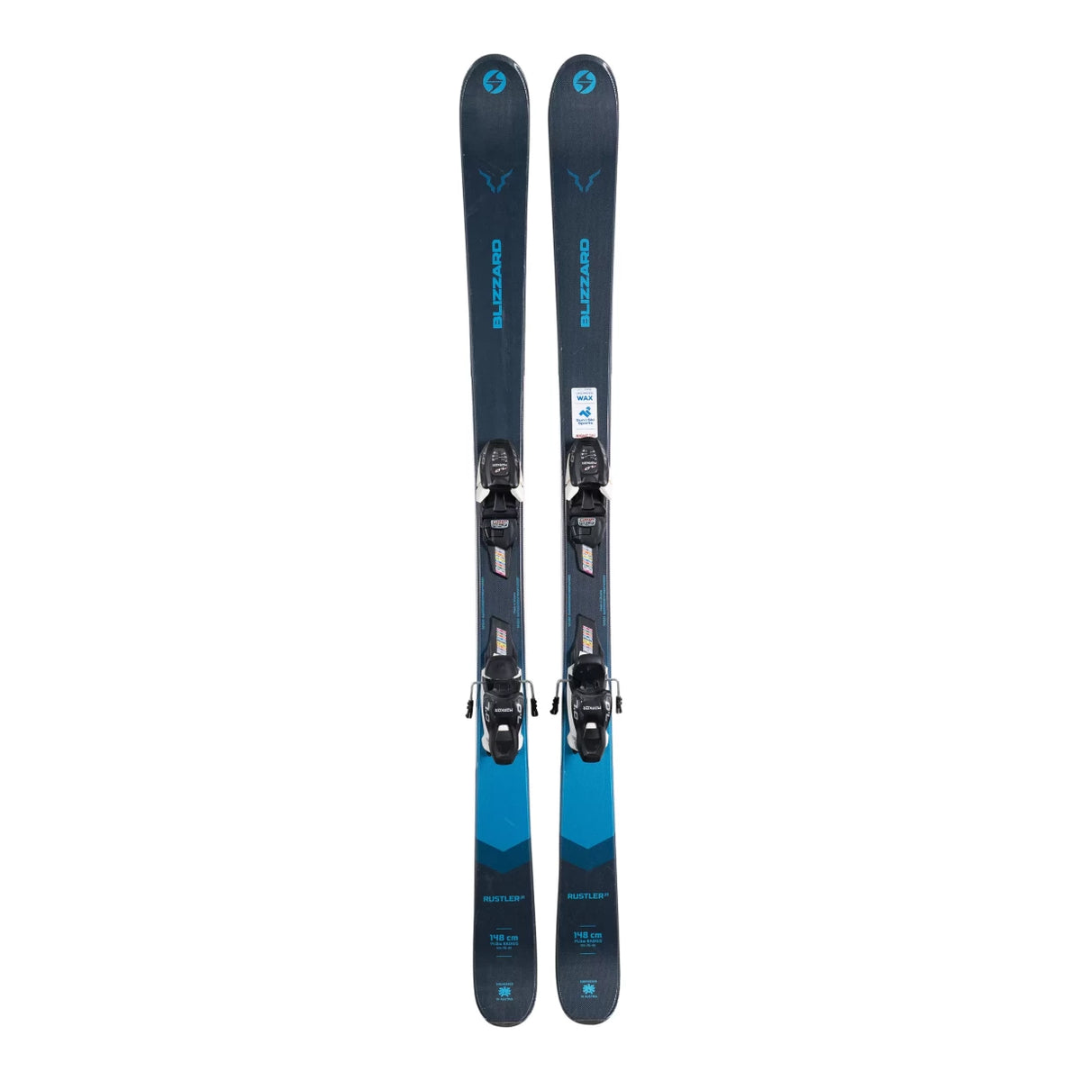 Blizzard Rustler Twin Jr Skis 2024 - Kids' w/ Marker 7 FDT WB Demo Bin ...